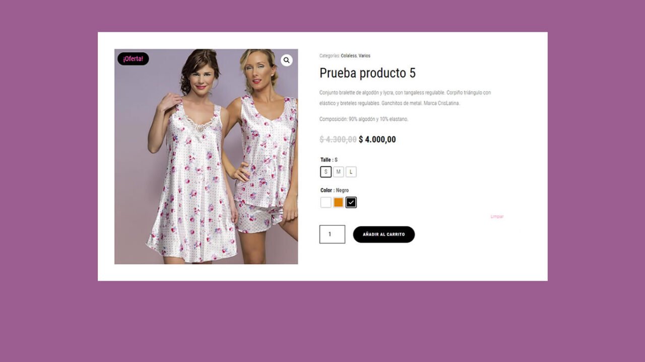 ¿Que es y como crear un producto variable en Woocommerce?